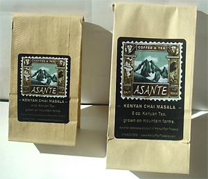 Asante: Fairly traded coffees and teas from Kenya